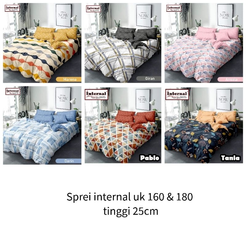 Jual SPREI INTERNAL UKURAN 160 dan 180 TINGGI 25CM | Shopee Indonesia