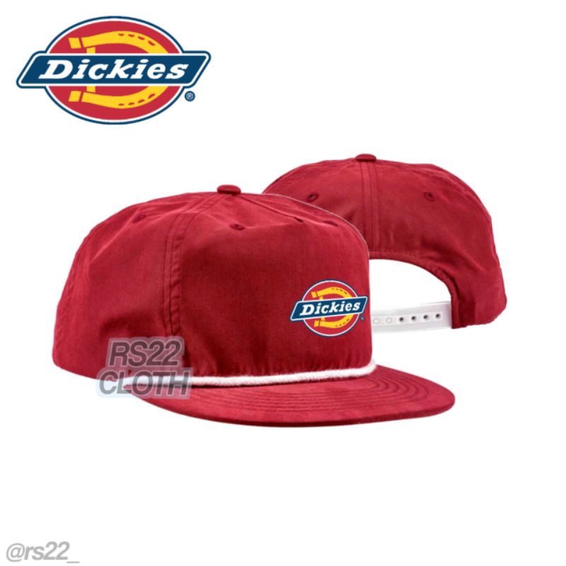 Jual Topi Snapback Classic DICKIES/Topi Snapback Klasik Tali Premium ...