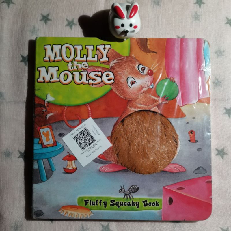 Jual Fluffy Squeaky Book Molly the Mouse | Shopee Indonesia