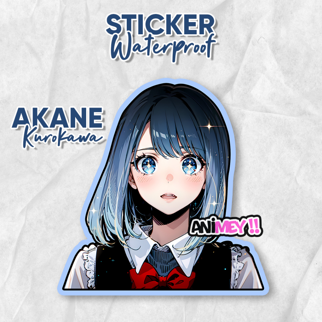 Jual Stiker Akane Kurokawa / Sticker Anime Waterproof | Shopee Indonesia