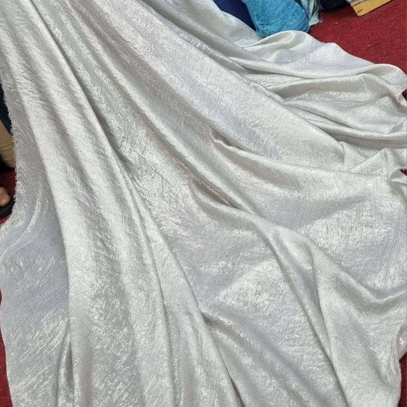 Jual Kain Shimmer Moonlight | Bahan Super Halus Metalik | Shopee Indonesia
