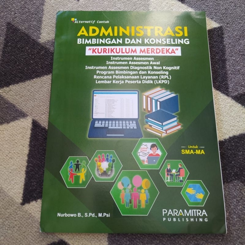 Jual administrasi materi layanan klasikal kurikulum merdeka terbaru 2022. buku bk. buku media bk ...