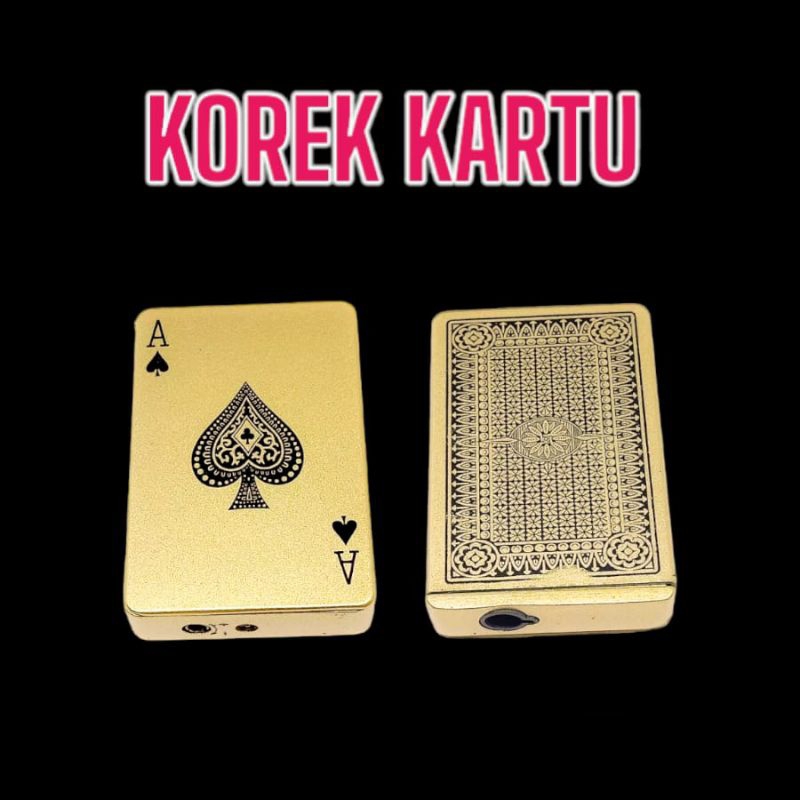 Jual KOREK API UNIK BARA KARTU REMI GESER KOREK API SLIDING GOLD ...