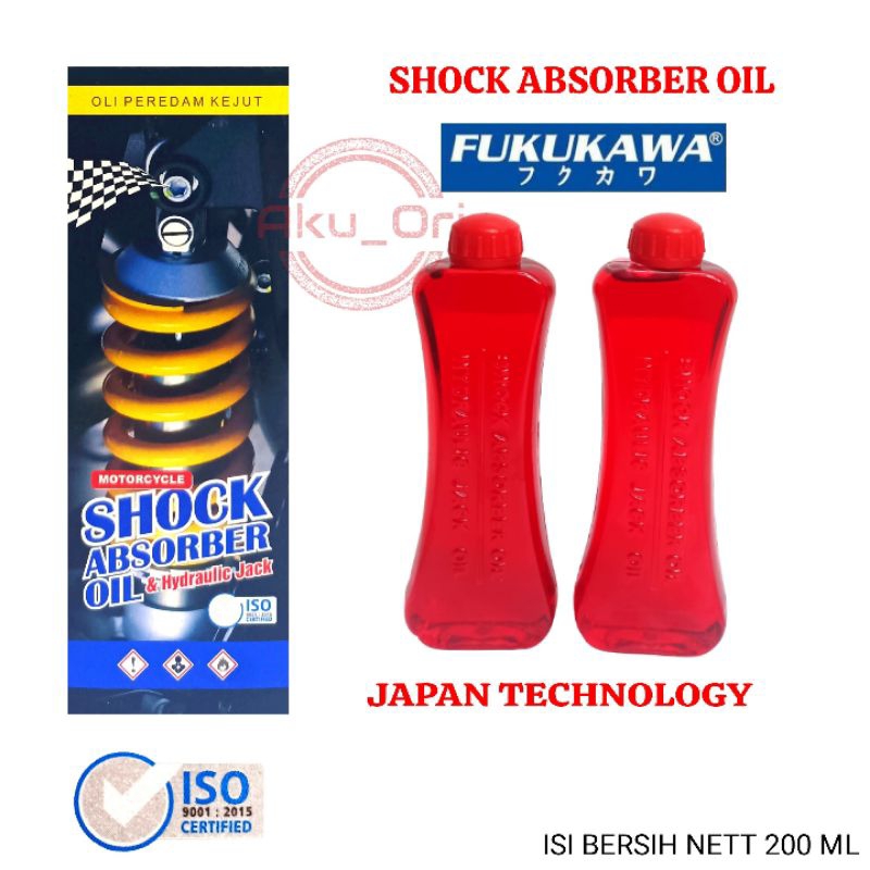 Jual OLI SHOCK FUKUKAWA oli shockbreaker oli sok depan shock absorber ...