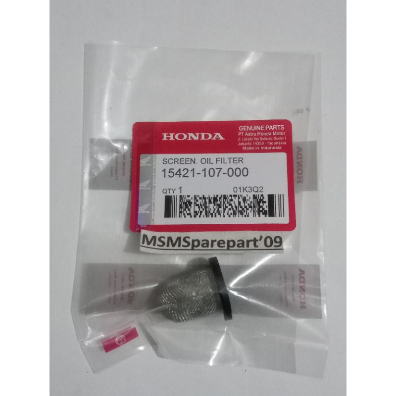 Jual SARINGAN FILTER OLI VARIO BEAT SCOOPY SPACY PCX GL MEGA PRO TIGER ...