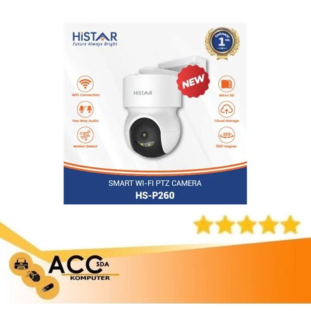 Jual HISTAR HS-P260 SMART PTZ CAMERA CCTV | Shopee Indonesia