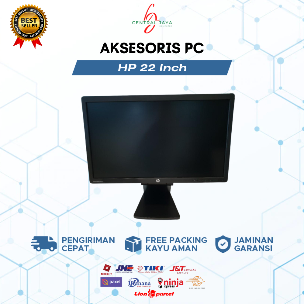 Jual Monitor 22 Inch HP Portaid FHD Widescreen Monitor Second | Shopee ...