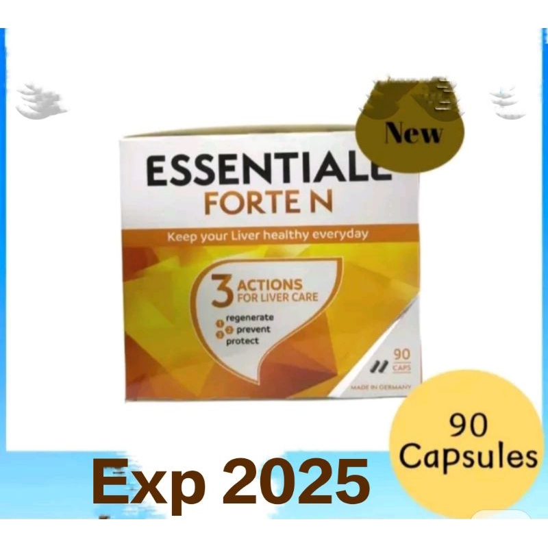 Jual New packing Essential forte N|Vitamin hati |originalEssential ...