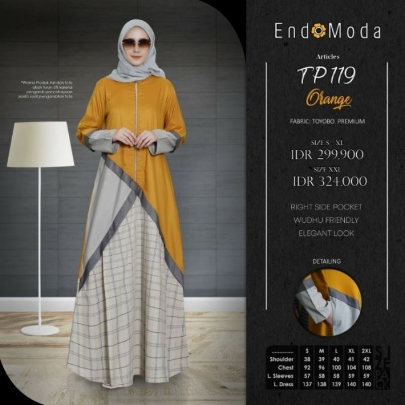 Jual GAMIS PREMIUM ENDOMODA TP 119 | Shopee Indonesia
