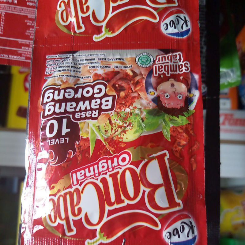 Jual Kobe Bon Cabe Boncabe Sachet Level 2 3 Lvl 10 15 30 50 Cabai Bubuk ...