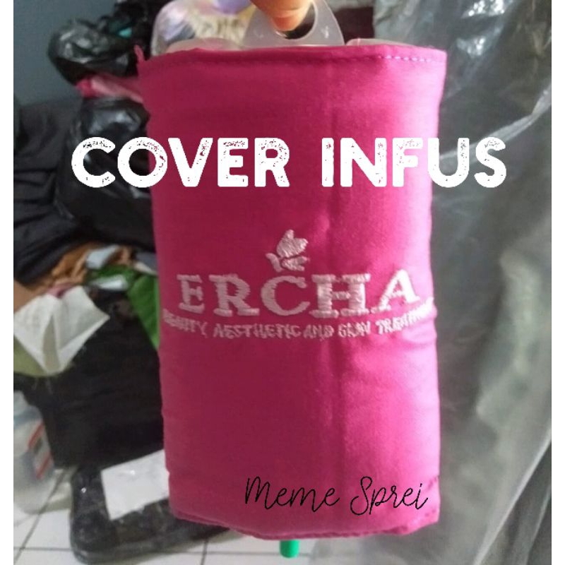Jual Cover Infus Bordir Nama Klinik | Tutup Botol Infus Cantik | Shopee ...