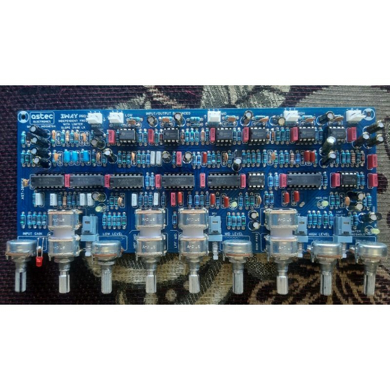 Jual Kit Crossover Aktif 3 Way Pro Limiter | Shopee Indonesia