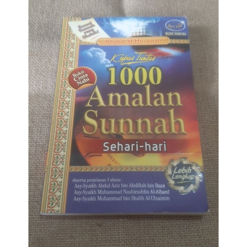 Jual KUPAS TUNTAS 1000 AMALAN SUNNAH SEHARI-HARI | Shopee Indonesia Jual KUPAS TUNTAS 1000 AMALAN SUNNAH SEHARI-HARI | Shopee Indonesia