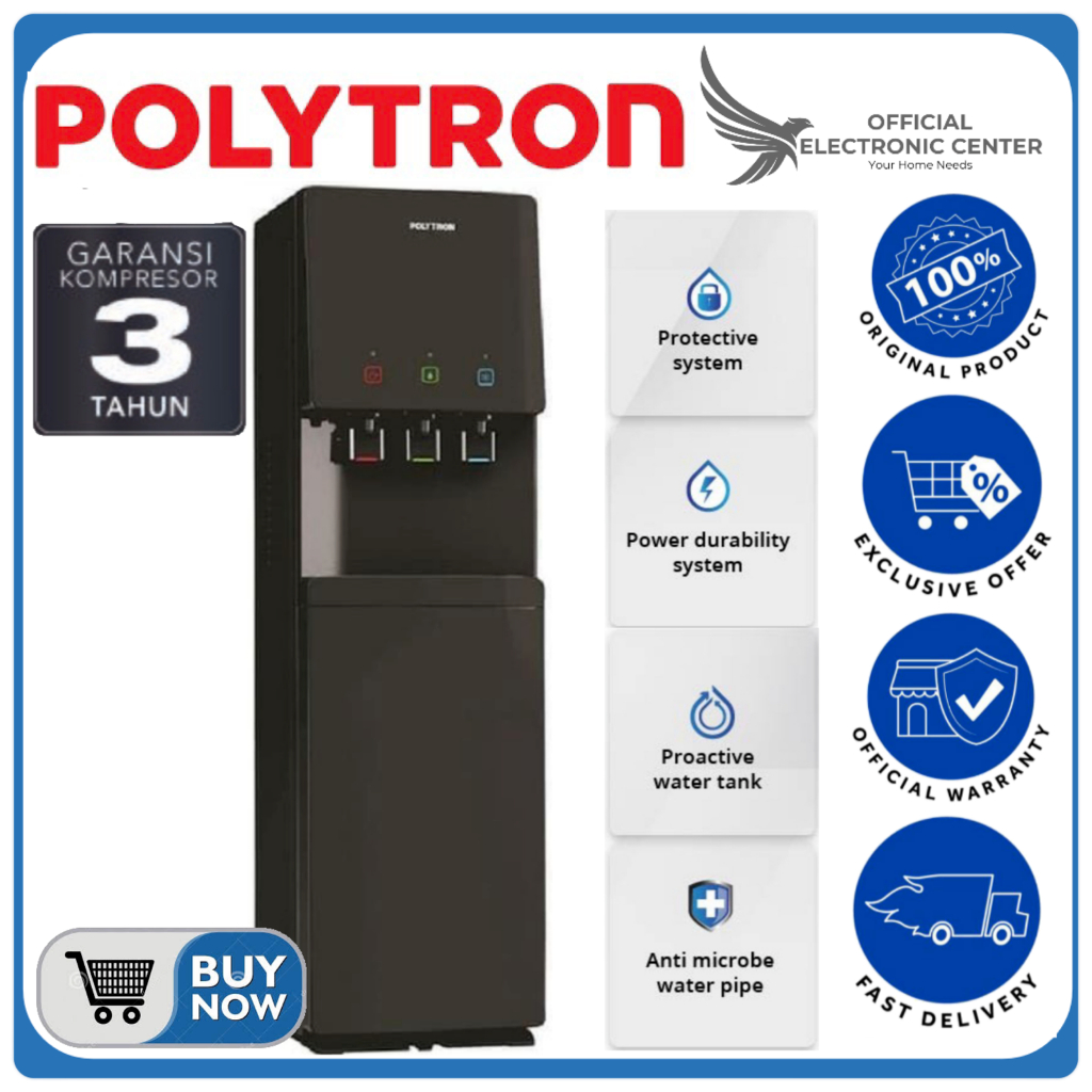 Jual POLYTRON DISPENSER GALON BAWAH PWC776 PWC-776 HYDRA SUPER LOW WATT ...