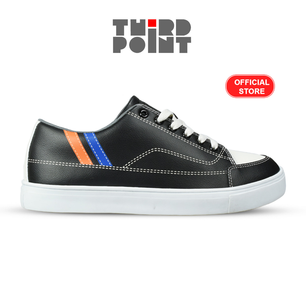 Jual TOMKINS 3RD POINT Edition Barry - Black Sneakers Pria | Shopee ...