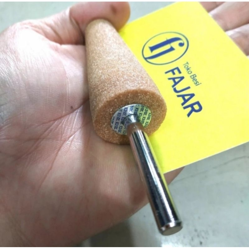 Jual Batu gerinda grenda botol Kinik A3 25 x 70 x 6 mm poles lubang ...