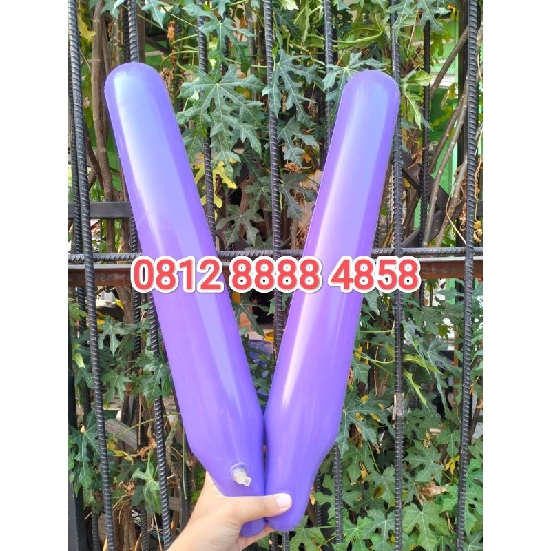 Jual Balon Tepuk / Balon Supporter Polos Tanpa Logo. Warna Balon Tepuk ...
