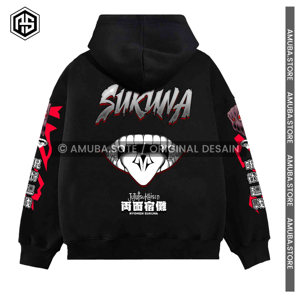 Jual AMUBA STORE - Hoodie Jujutsu Kaisen GOJO Limitless X SUKUNA The ...