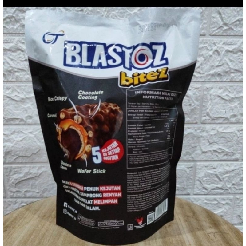 Jual blastoz chocolate 240gr limited edition 1pounch isii 30pcs x 8gr ...
