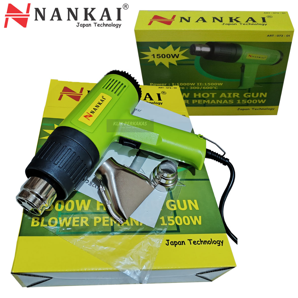 Jual NANKAI Hot Gun Hot Air Gun Pemanas Kaca Film Pemanas Sticker ...