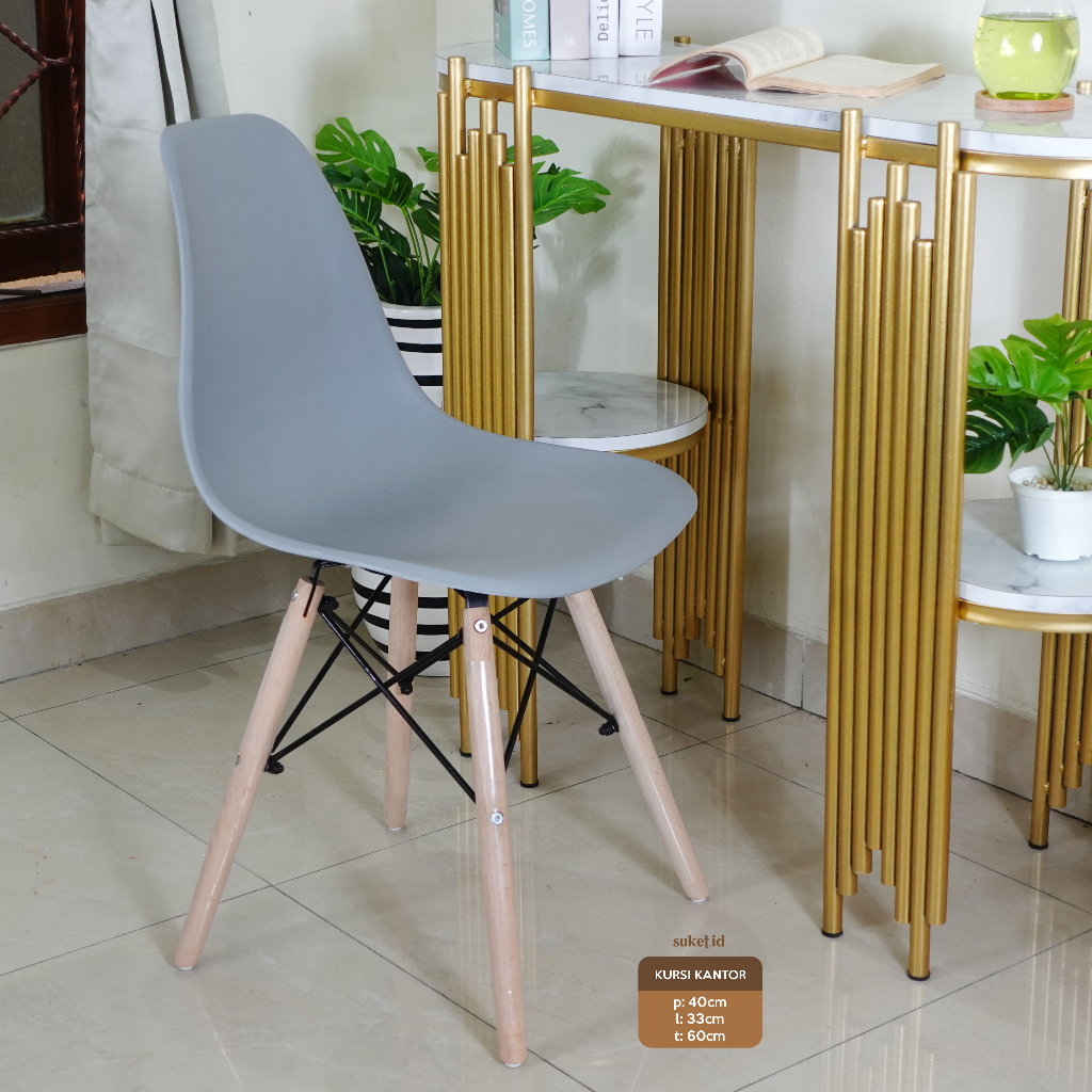 Jual Kursi Kantor/kursi cafe/kursi belajar minimalist aesthetic ...