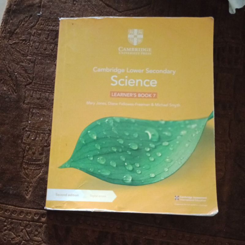 Jual buku Cambridge lower secondary science learner's book 7 | Shopee Indonesia