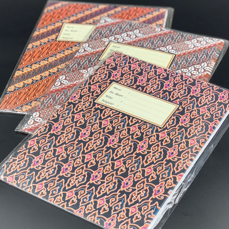 Jual Sampul buku motif batik isi 20lbr | Shopee Indonesia