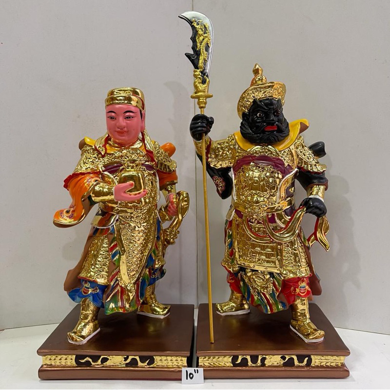 Jual pengawal kwan kong / pengawal Kuan kong 关平 周仓 10in | Shopee Indonesia