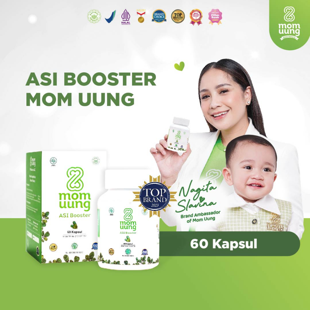 Jual Kapsul MOMUUNG Mom Uung Pelancar Asi Asi Booster Ekstrak Daun ...
