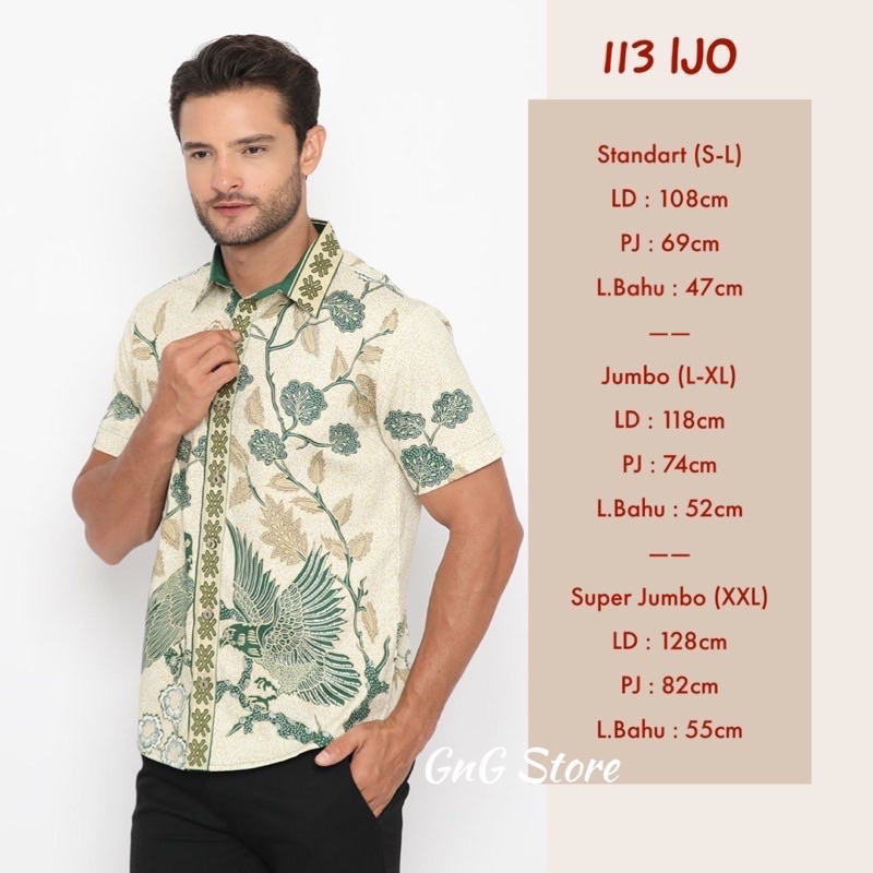 Jual Couple Batik IJO Series/ Kemeja Batik/ Dress Batik/ Batik Hijau ...