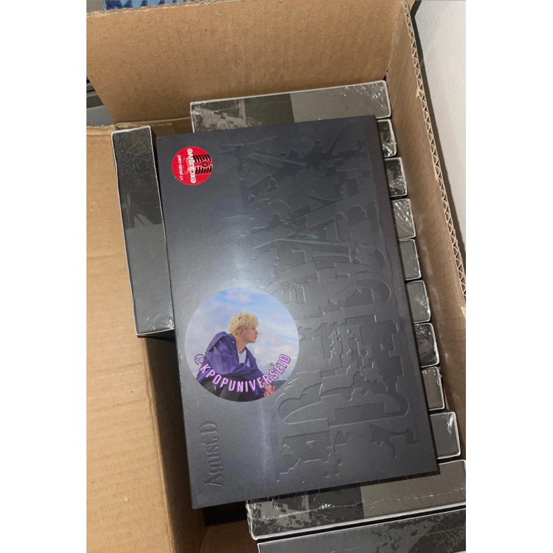 Jual Album SEALED TARGET Exclusive Agust D DDAY D-Day Ready Stock SUGA ...