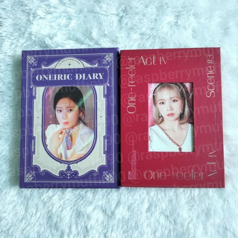 Jual IZ*ONE ONEIRIC DIARY FANTASY MINJU & ONE REELER SCENE #3 YURI ALBUM ONLY | Shopee Indonesia