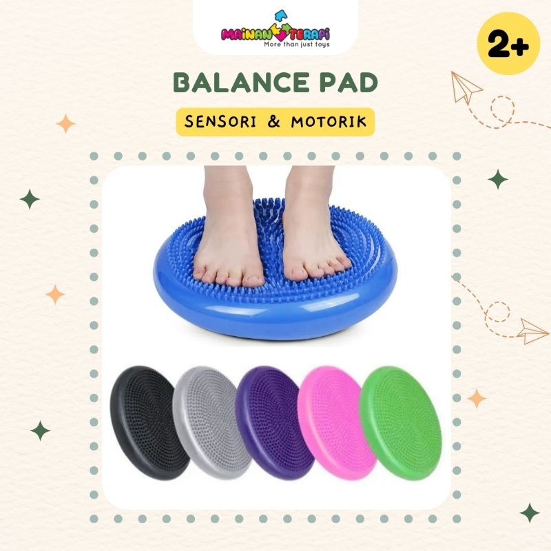 Jual Mainan Terapi Balance Pad Stimulasi Sensori Okupasi Terapi balance ...
