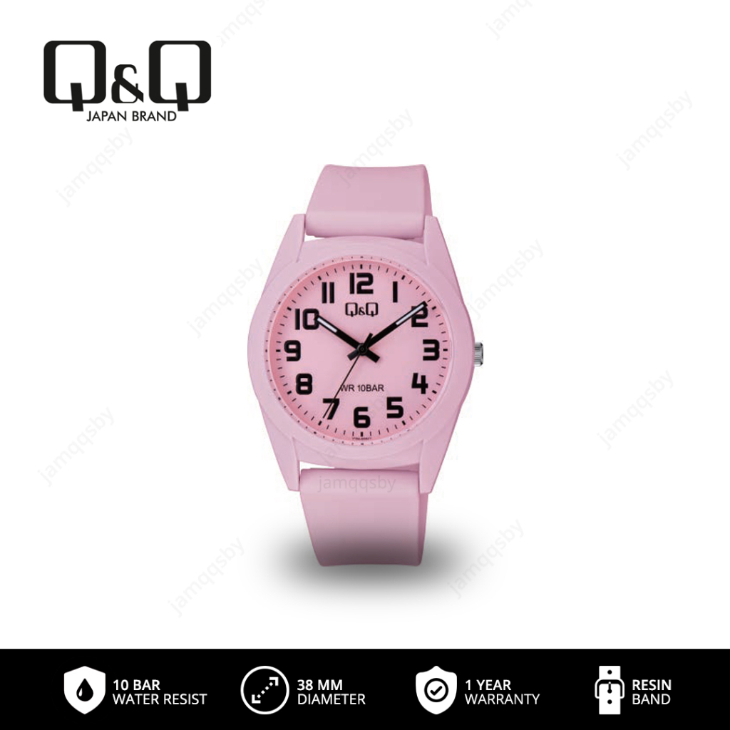Jual Q&Q QnQ QQ Original Jam Tangan Wanita Fashion Analog - V13 V13A Water Resist 10 BAR ...
