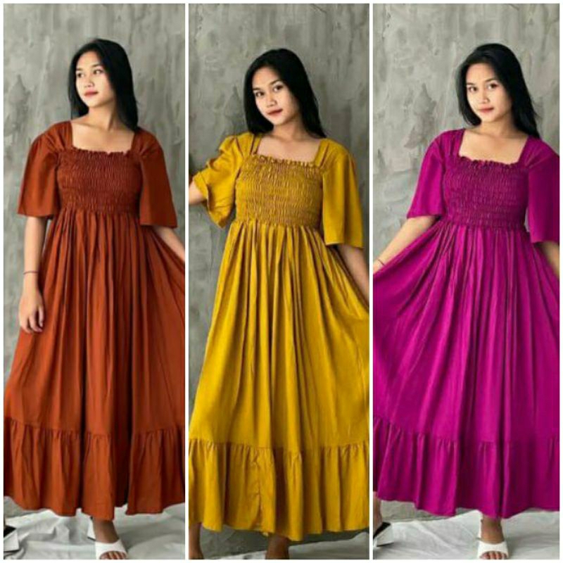Jual Daster Panjang Semata Kaki Kekinian Model Kerut Terbaru | Shopee ...