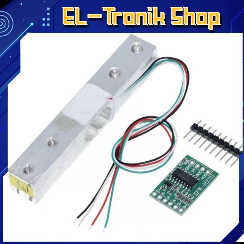 Jual Sensor Load cell + Modul HX-711 (Tegal) | Shopee Indonesia
