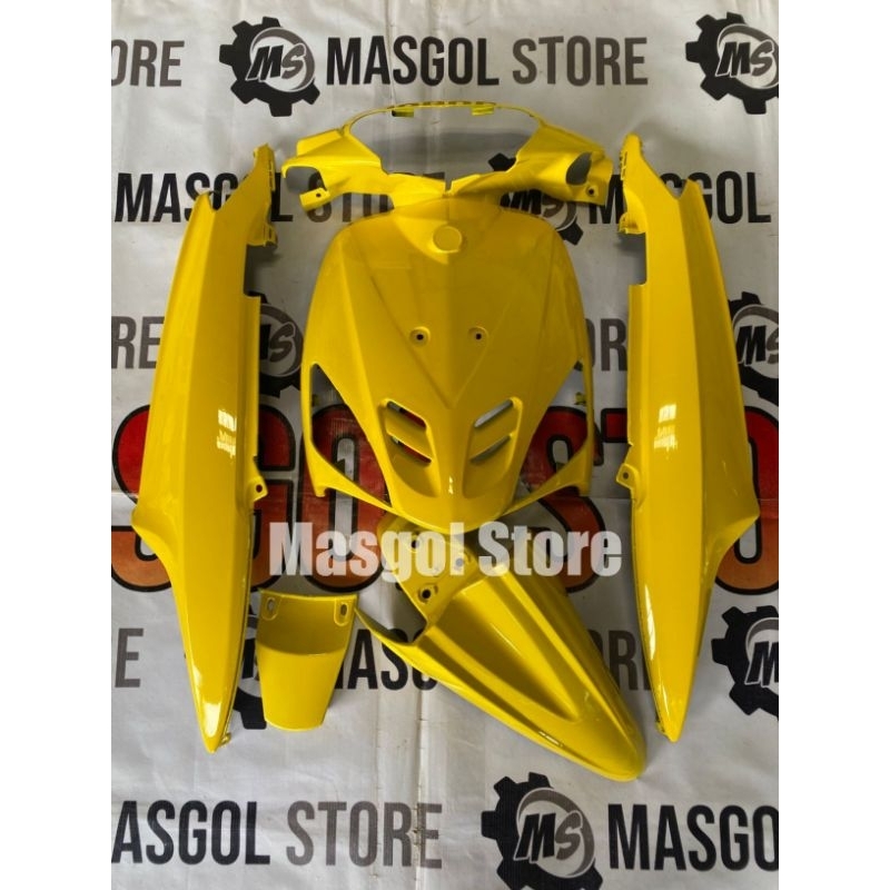 Jual Cover Full body halus Yamaha Mio sporty Merah Kuning Biru Putih ...