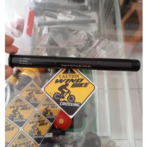 Jual AS TA15 TA15x100 FORK ROCKSHOX TA 15X100 Lenght 148 mm 148L 148mm Pitch M15x1.5 TL 19mm NON ...