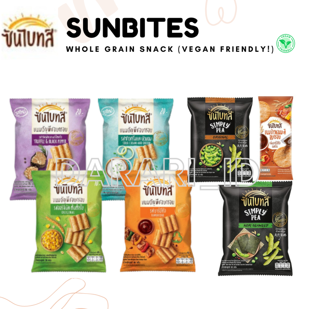 Jual SNACK THAI SUNBITES WHOLE GRAIN TRUFFLE | Shopee Indonesia