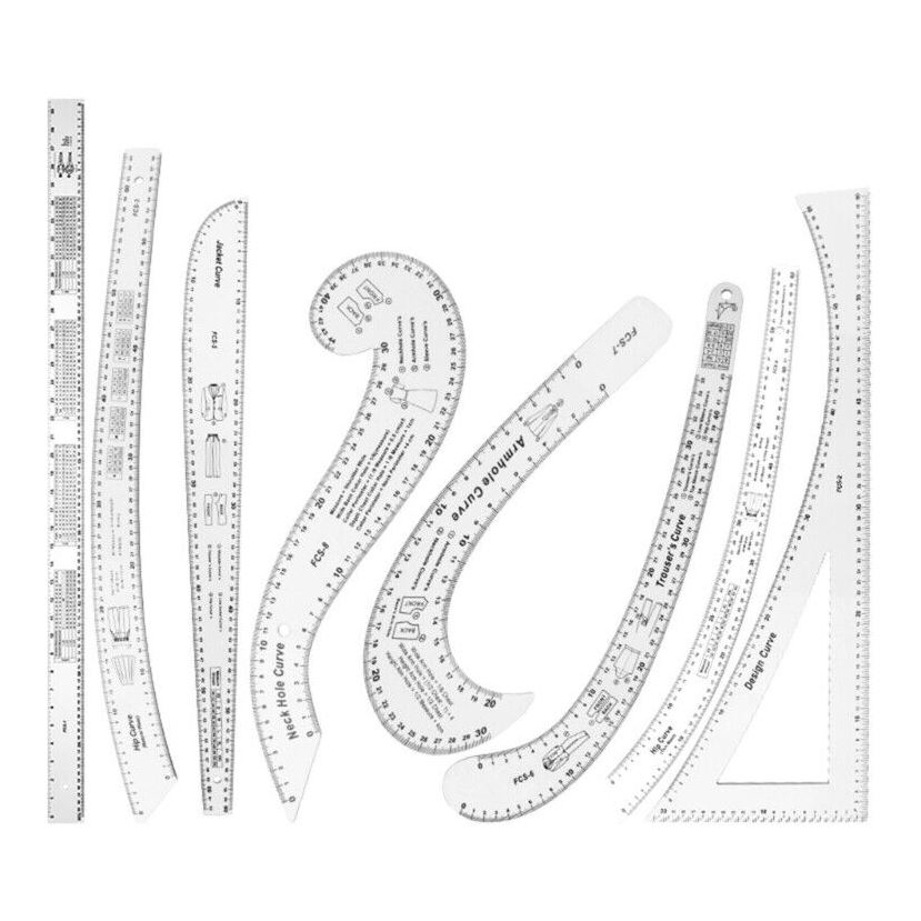 Jual French Curve Ruler Metric Pattern Making Fashion Design Tailor ...