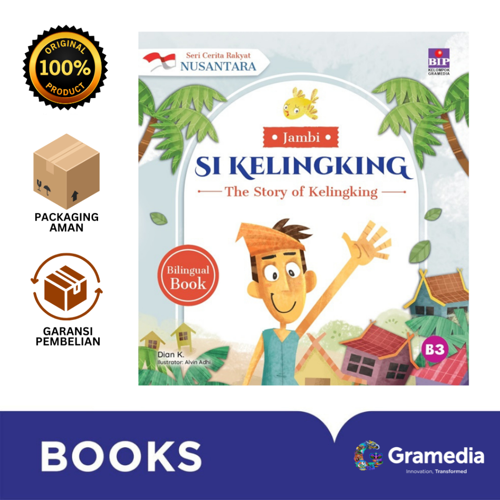 Jual Gramedia Bali - SERI CERITA RAKYAT NUSANTARA JAMBI: SI KELINGKING ...
