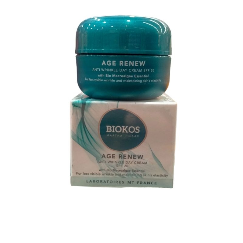 Jual [30gr] Biokos Age Renew Anti Wrinkle Day Cream SPF 20 | Shopee ...