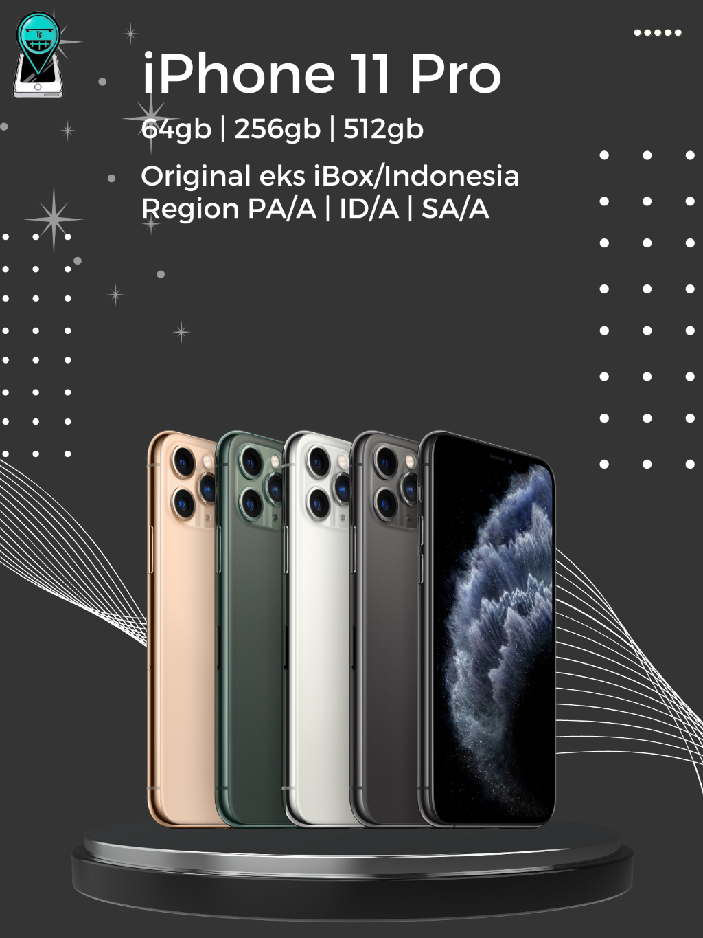 Jual HANDPHONE IP 11 PRO 64GB 256GB 512GB SECOND ORIGINAL FULLSET EX INDONESIA/IBOX | Shopee ...