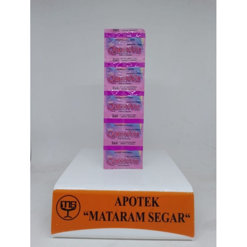 Jual QUEENVIT STRIP ISI 10 | Shopee Indonesia