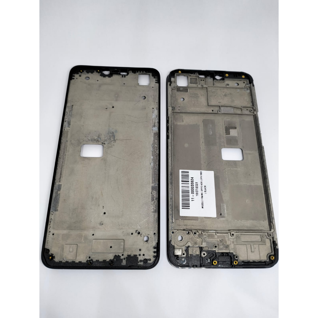 Jual MIDDLE FRAME LCD OPPO A3S CPH1803 DAN CPH1853 BLACK | Shopee Indonesia