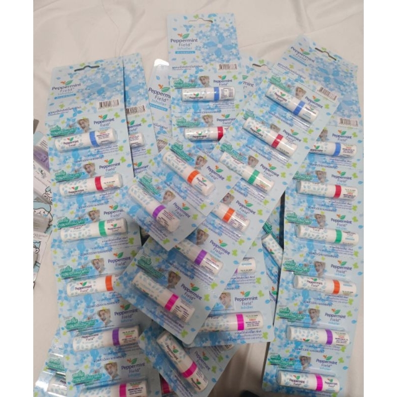 Jual Produk New !! Pastel Inhaler Peppermint Field Aromatics | Shopee ...