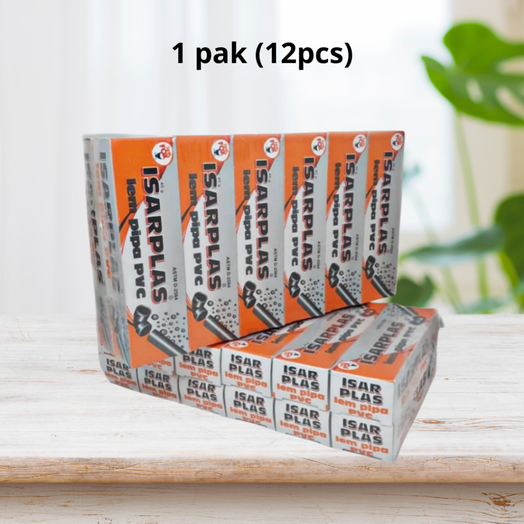 Jual Lem Pipa PVC Isarplas 1 Pack (12pcs) | Shopee Indonesia