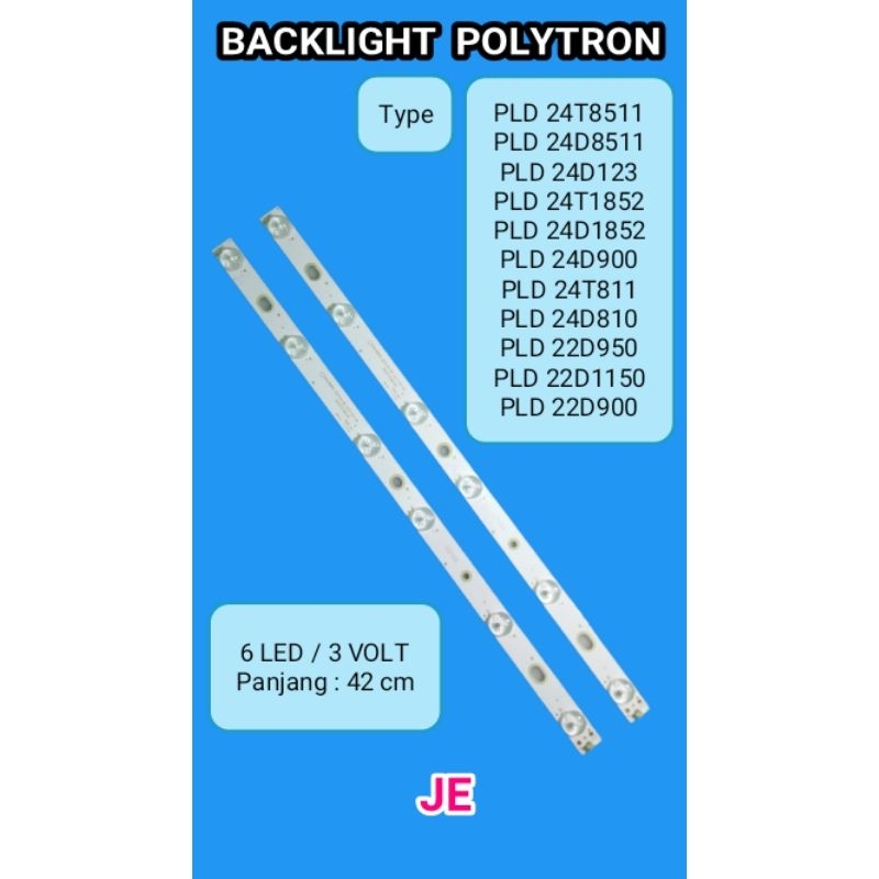 Jual Backlight TV Polytron 24 inch bisa untuk Backlight TV Polytron 22 ...