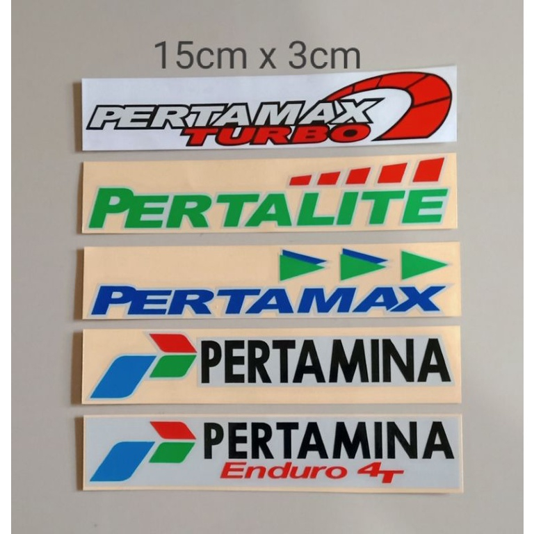 Jual Stiker Cutting Sticker logo pertamina pertamax pertalite | Shopee ...