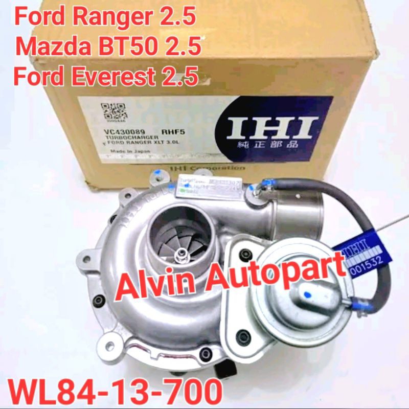 Jual TURBO CHARGER FORD RANGER EVEREST MAZDA BT50 2.5 IHI JAPAN | Shopee Indonesia